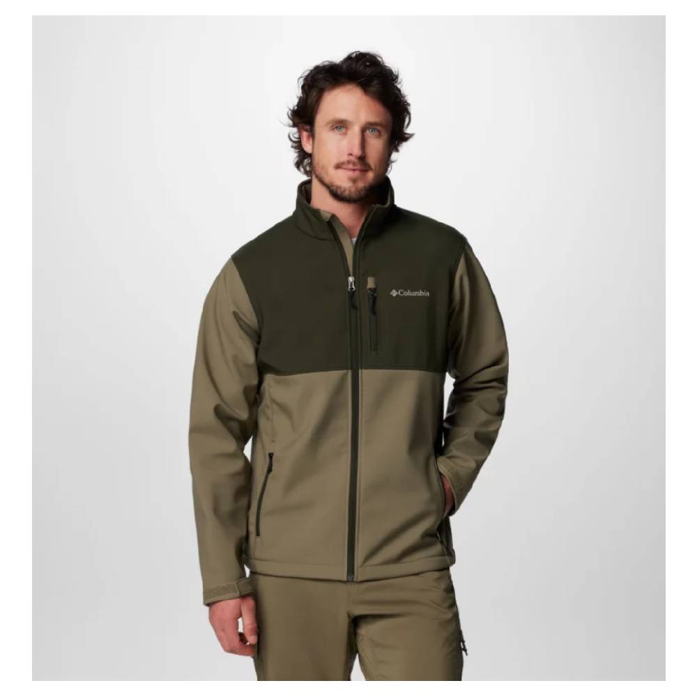 מעיל סופטשל קולומביה Ascender בצבע Stone Green | טקטיקל זון